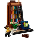 LEGO Books Are My Passion Building Set, 285pcs, Bookshelf with Ladder ...