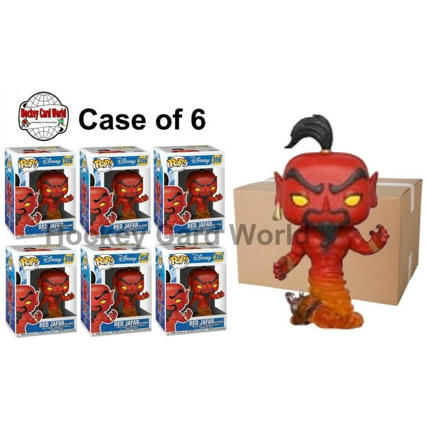Funko Pop - 356 Disney Aladdin - Red Jaffar (Genie) Vinyl Figure - Case ...