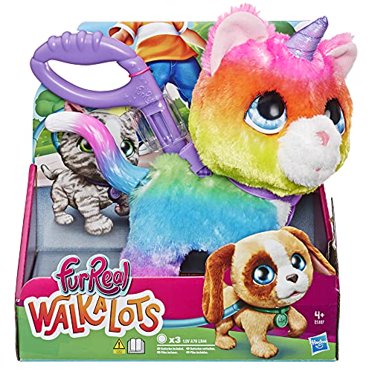 furReal Walkalots Big Wags Interactive Kitty, Electronic Pet, Includes ...