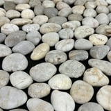 Free Shipping! Brook Branch White Stone Pebble Mat - Walmart.com - Walmart.com