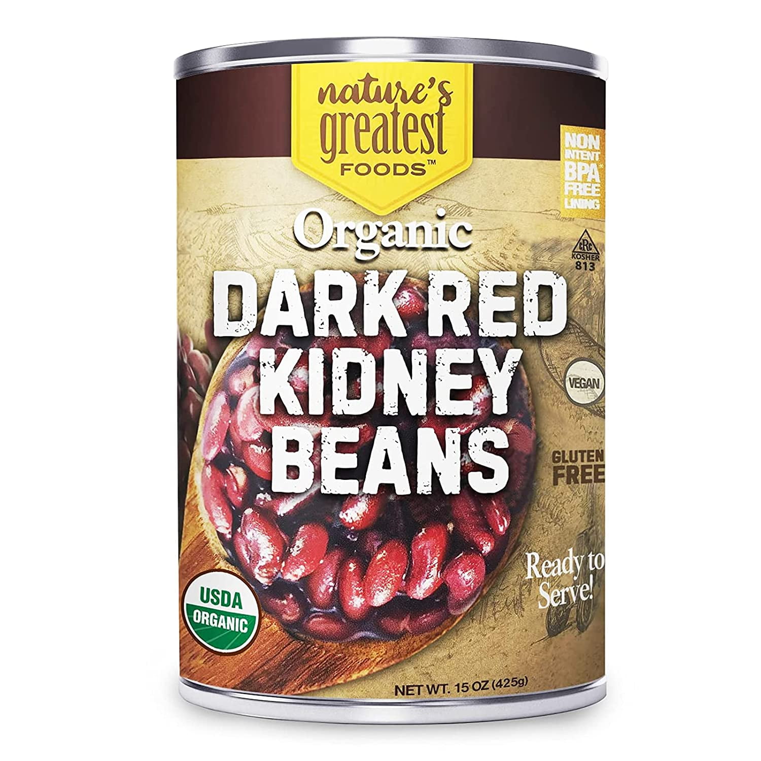 Nature's Greatest Foods, New Organic Red Kidney Beans 12 Count ...
