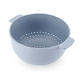 Beautiful 5-quart Colander with Integrated Handles in Cornflower Blue ...