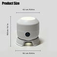 Agiufgs LED Ocean Projector Light USB, 360° Rotating Moving Underwater ...