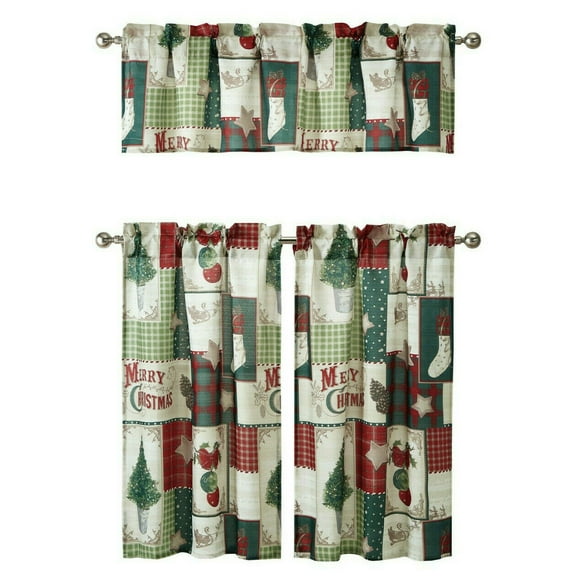 Christmas Kitchen Curtains