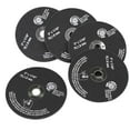 Hyper Tough 3 inch Aluminum Cut-off Discs Set 5 Pack for Steel and ...