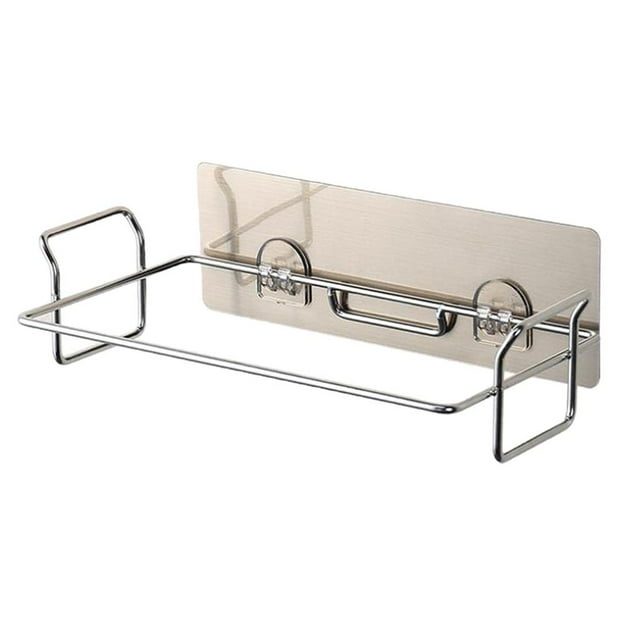 Stainless Steel Kitchen Hanging Trash Holder - Garbage Storage Rack ...