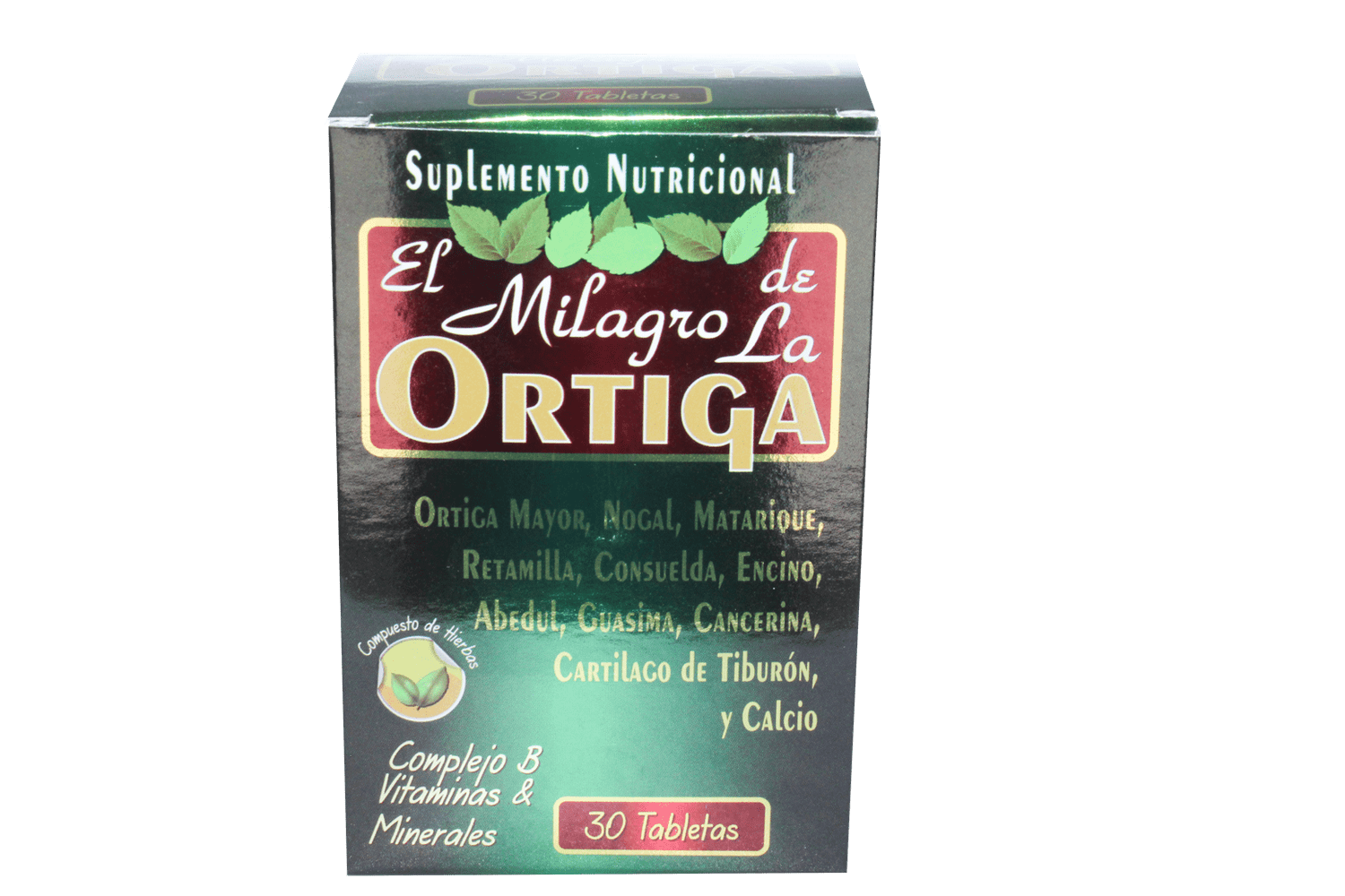 El Milagro de la Ortiga 30 tabletas RN | Bodega Aurrera en línea