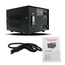 20 Amp Variable Transformer, 2000va Max, 0~130 Volt Output - Walmart.com