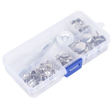 Screw Rivet Button, Snap Button Installation Tool 10mm Self-Tapping ...