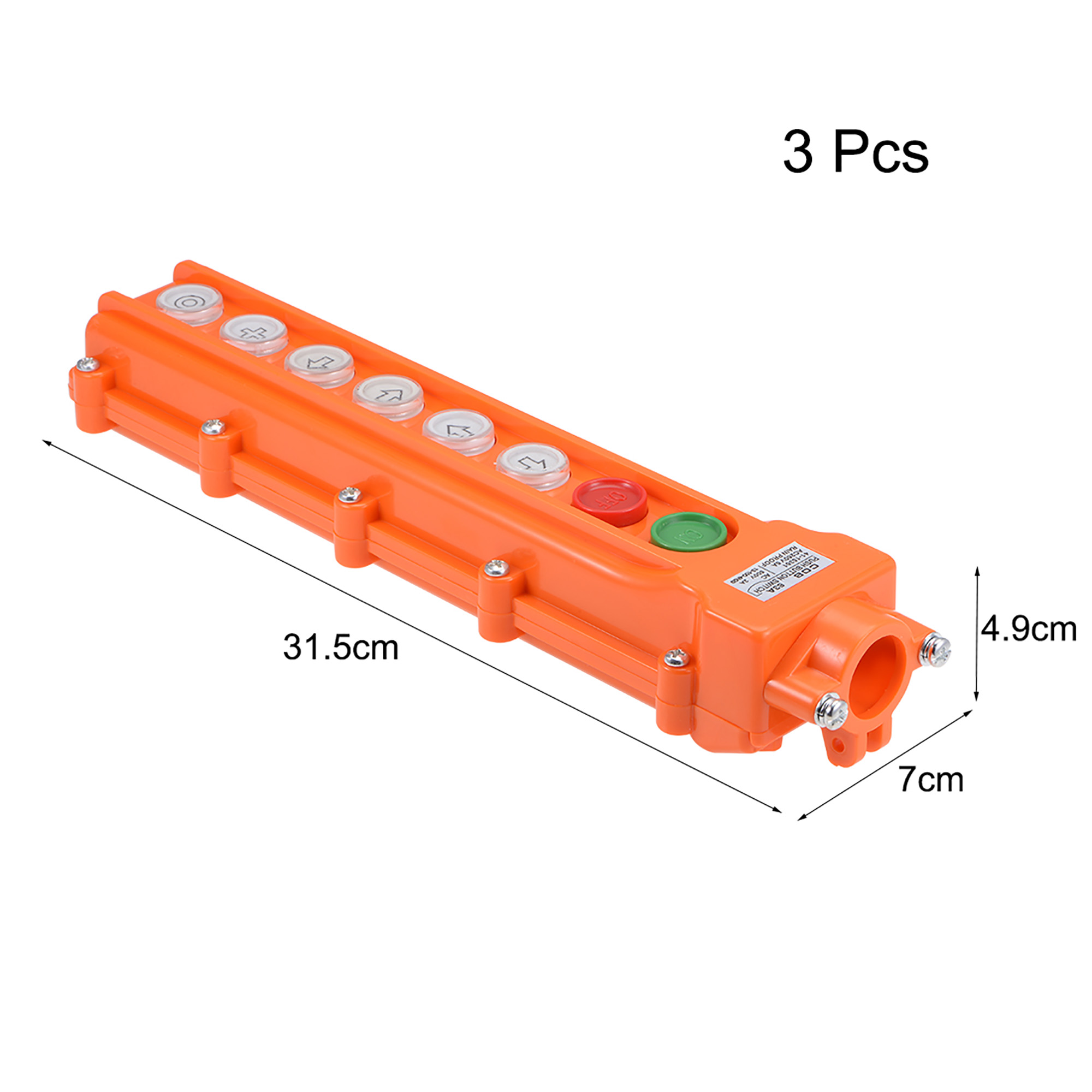 Industrial Pushbutton Switches Hoist Crane Pendant Control Station Push ...