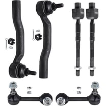 Detroit Axle - 6pc Front Suspension Kit for 2010-2015 Ford Flex Taurus ...