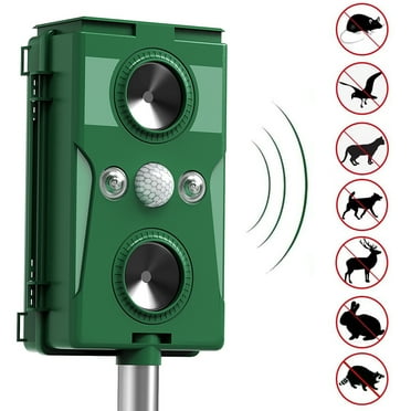 Bird-X Yard Gard Ultrasonic Electronic Animal Repeller 4000 Square Feet ...