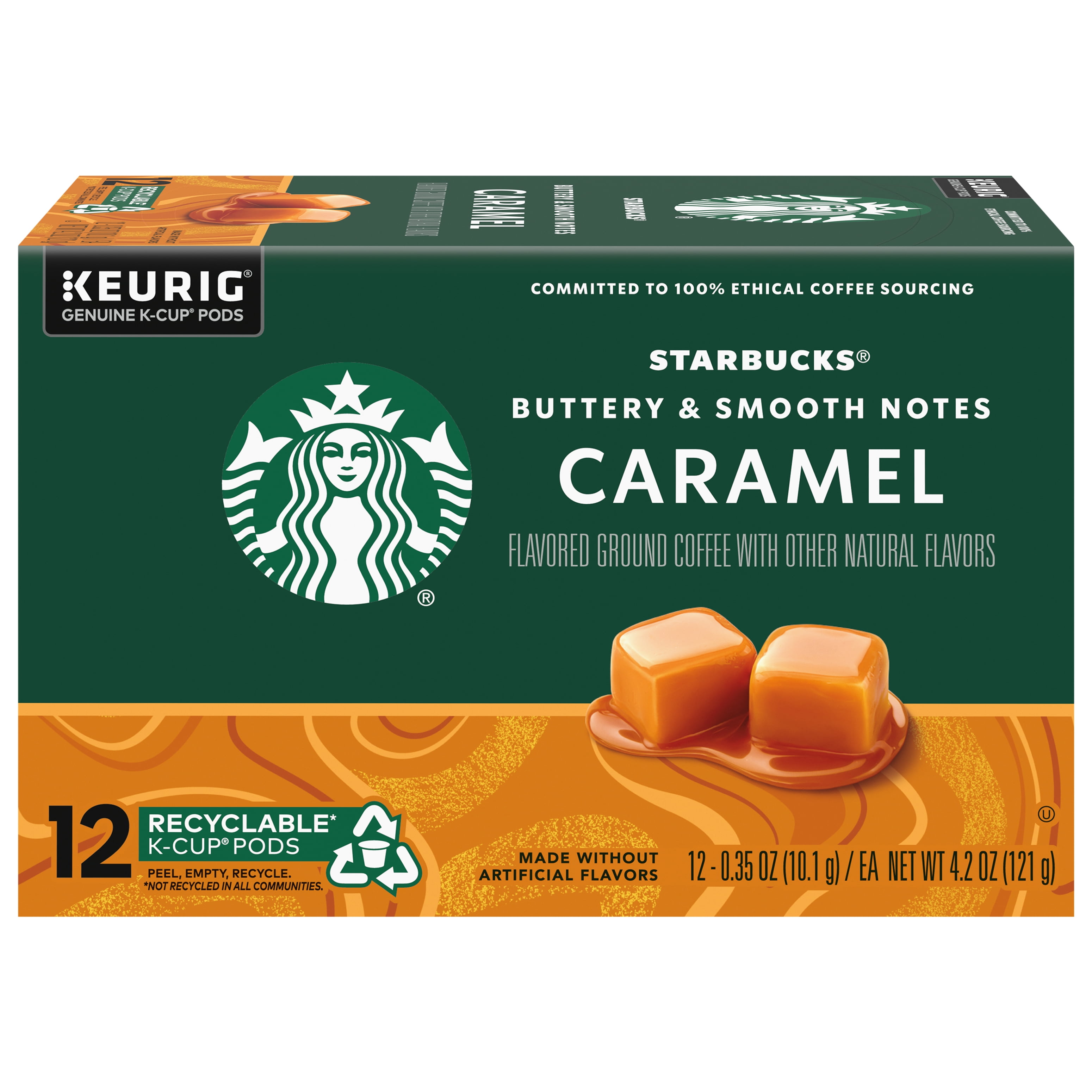 SBUX KCup Caramel Flavor 12Ct 6X4.2oz US - Walmart.com