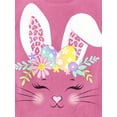 The Children's Place Toddler Girls Short Sleeve Bunny Face T-Shirt ...