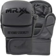 MRX MMA Grappling Gloves 7 OZ Boxing Punching Glove Mitts Black L/XL ...