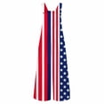 CHENge Womens Full Print Star Flag Design Long Patriotic Overalls ...