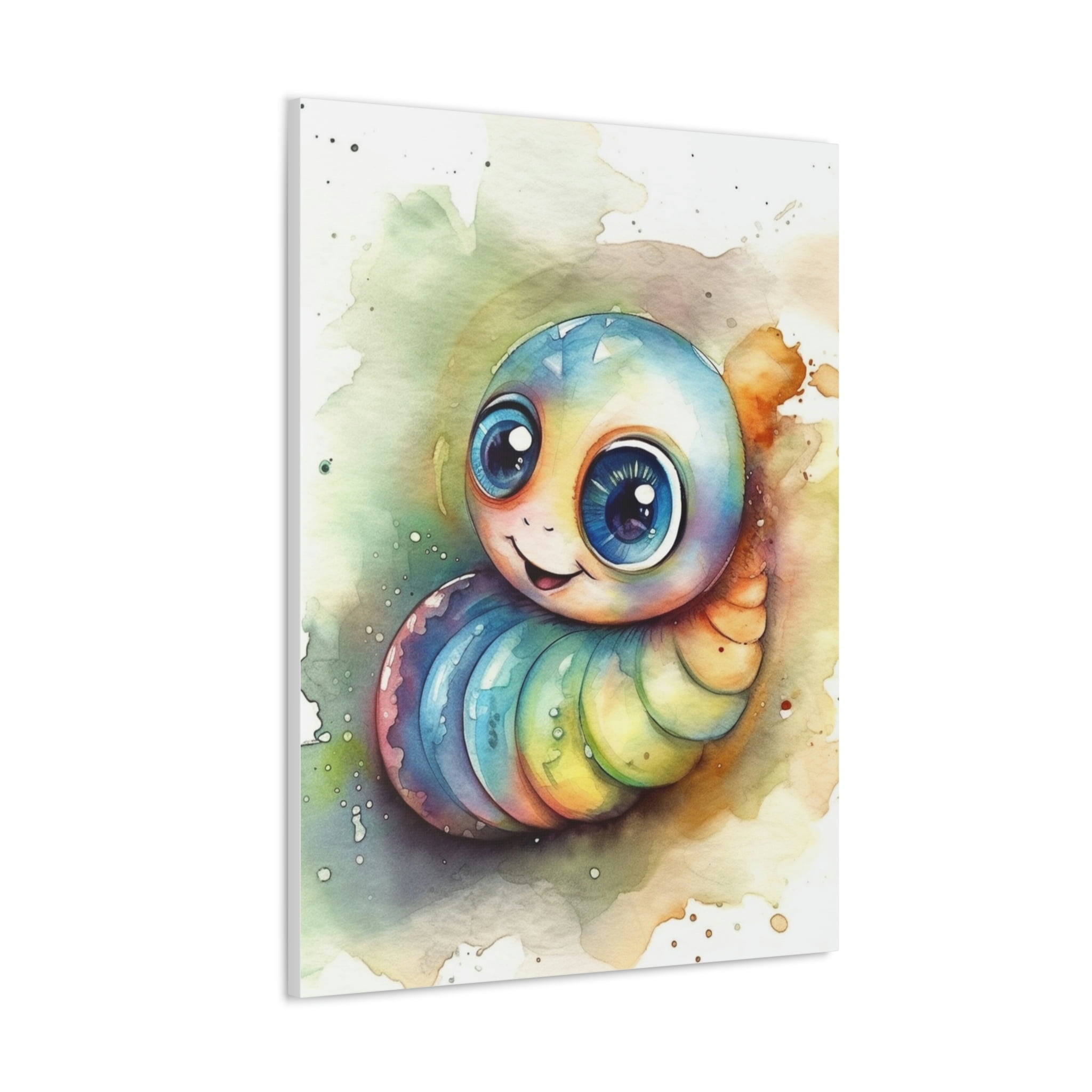 Watercolor Worm Painting 2 - Nursery Collection - Bedtime Stories ...
