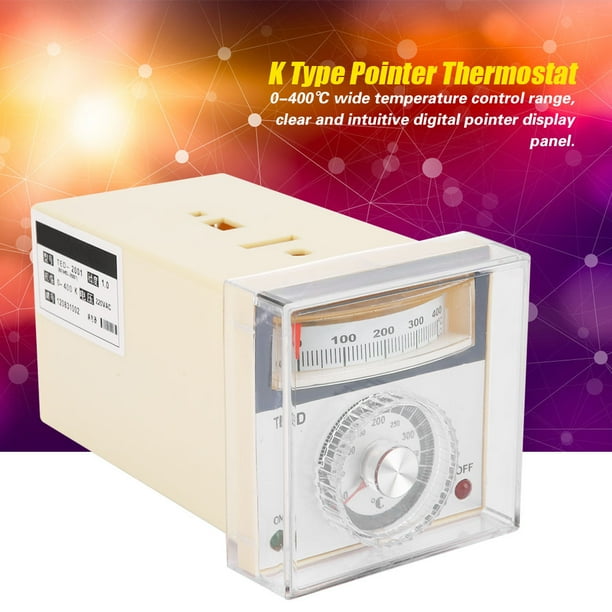 TE,TED-2001 Pointer Temperature Controller K Type Pointer Temperature ...