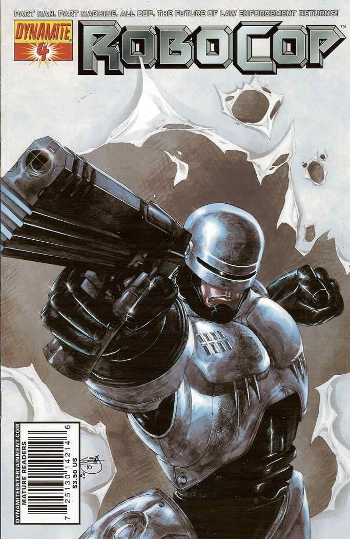 Robocop (Dynamite) #4A VF ; Dynamite Comic Book - Walmart.com