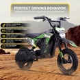 MotoTec 36v 300w (HP122E) Electric Dirt Bike Green - Walmart.com