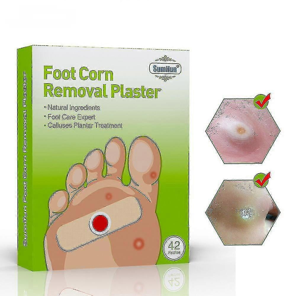 42pcs Corn Removers For Feet Toes,corn Removers With Salicylic Acid ...