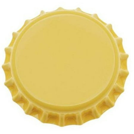 Beer Bottle Crown Caps - (Yellow) - Walmart.com - Walmart.com
