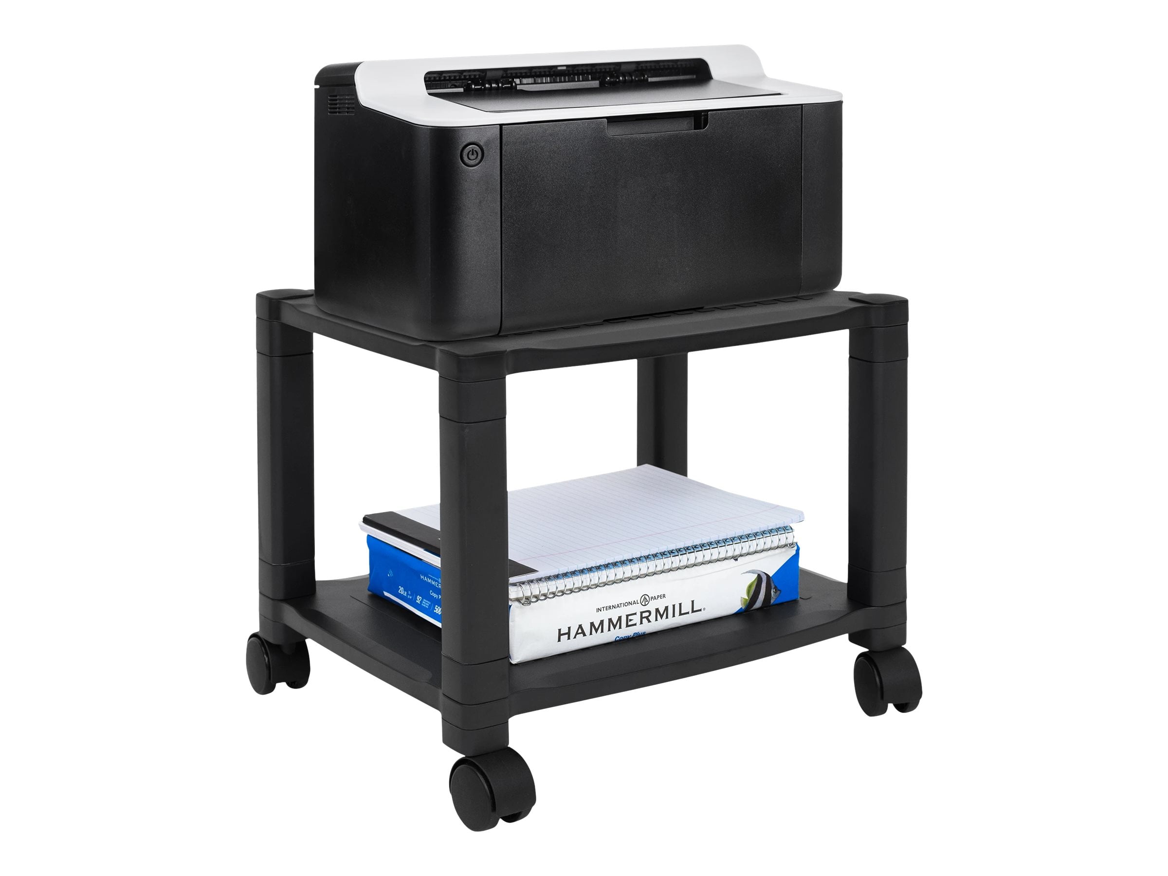 Mount-It! Printer Stand With Wheels | Height Adjustable - Walmart.com