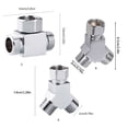WINDLAND Convenient 3 Way Water Pipe Joint Long Service Water Pipe ...