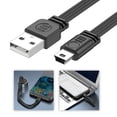 USB 5Pin Connector Cable USB2.0 Data Syncs Charging Wire For Action ...