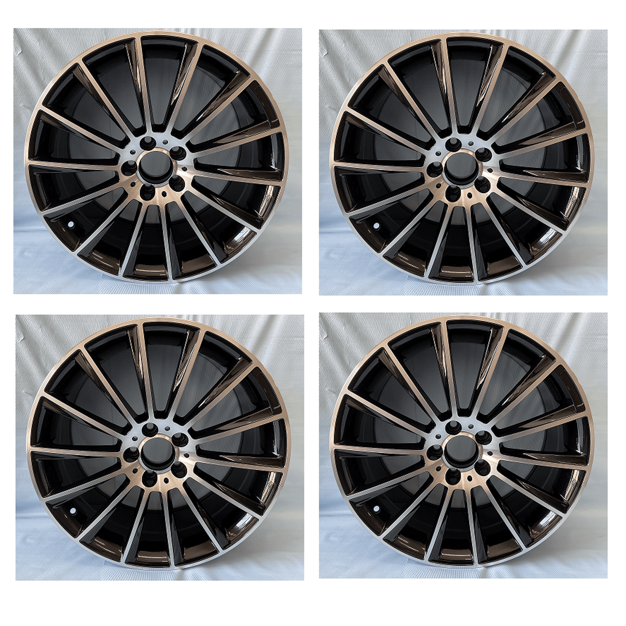 Mercedes Benz C Class Black Rims