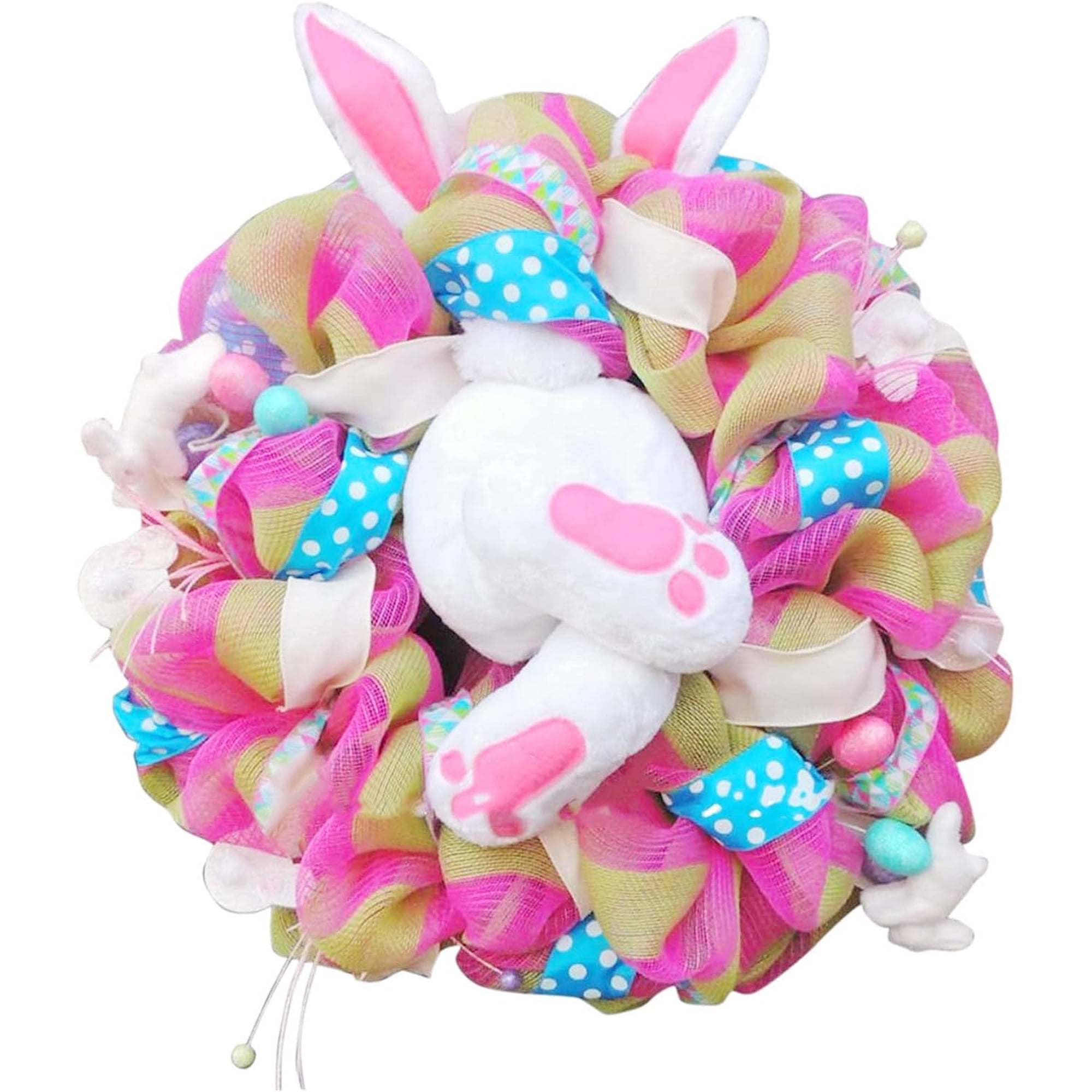 Click here for Laicaiw Easter Wreaths For Front Door  Rabbit East... prices
