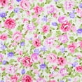 Sew Mama Cotton Material Pink Fat Quarters Quilting Fabric Bundles For