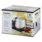 Cuisinart Contour Stainless Steel 6 Quart Pasta Pot with Cooking Lid ...
