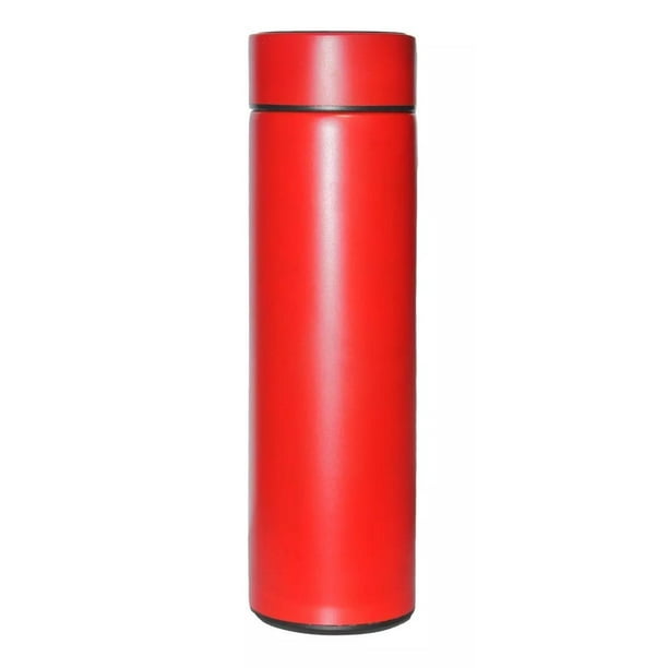 Termo Digital Inteligente Acero Inoxidable 500 Ml Rojo Genérica ...