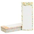 Juvale Magnetic Notepads for Refrigerator, 6 Floral Designs, 60 Sheets ...