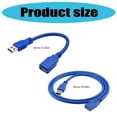 USB 3.0 Male to Female Adapter Cable Fast Speed 5Gbps for Printers ...