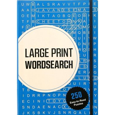 Universal Map Large Print Word-Find Puzzle Book (Set of 3) - Walmart.com