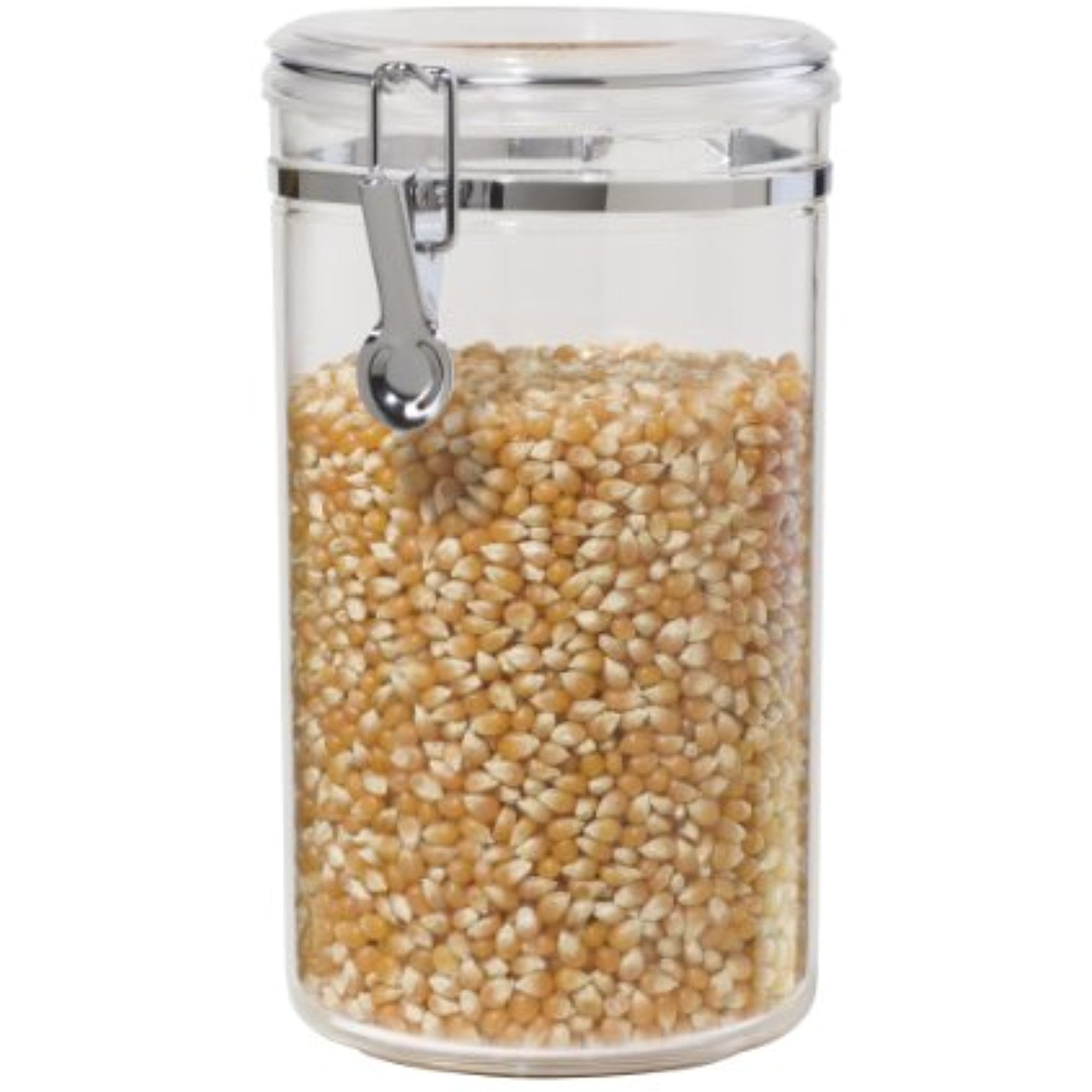 Oggi 72-Ounce Clear Acrylic Canister with Locking Clamp - Walmart.com