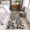 2'x6' Rug Runners for Hallways Kitchen, Pebble Stone Non Slip Entryway ...