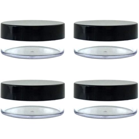 Empty Powder Puff Case, 12pcs Face Powder Makeup Jar Plastic Empty ...