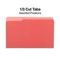 Staples File Folders 1/3 Cut Legal Size Red 200/Carton ST224550-CCVS ...
