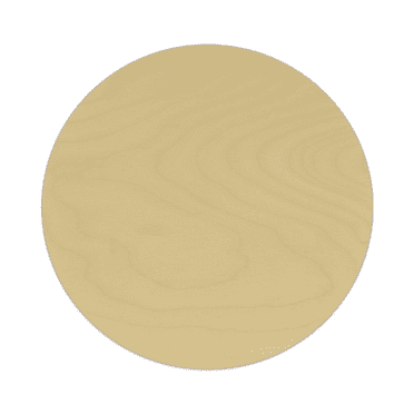 Unfinished Wood Circle: 12 inches - Walmart.com