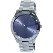 Michael Kors Women's Slim Runway MK3265 Blue Stainless-Steel Quartz ...