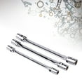 3x 180 DegreeRotation Metric Double Ended 12 Point Head Flexible Socket ...