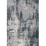 Abani Vista Collection Modern 5'3" x 7'6" Grey Abstract Area Rug ...