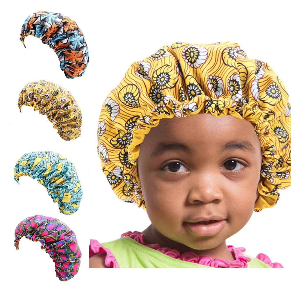 Windfall Kids Sleep Cap Hair Scarf Girls Night Bonnet Head Wrap Floral ...