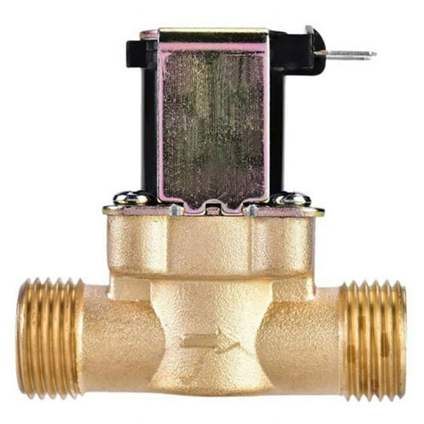Water Valve Switch G3/4 Inch Brass Solenoid Valve AC220V for Water ...