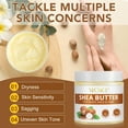 Raw & Unrefined Pure Shea Butter For Body, Face & Hair,Enriched with ...