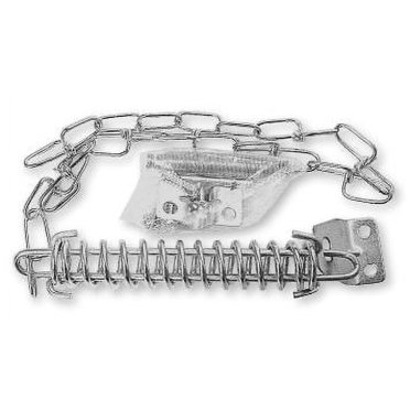 Keyed Chain Door Guard, Brite Brass Finish - Walmart.com