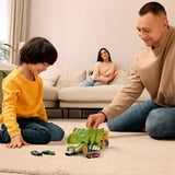 Awulo Dinosaur Car Swallowing Toy - Dinosaur Truck & 6 Mini Alloy Cars ...